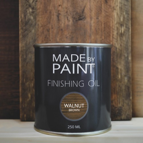FINISHING OIL WALNUT BROWN - madebypaint